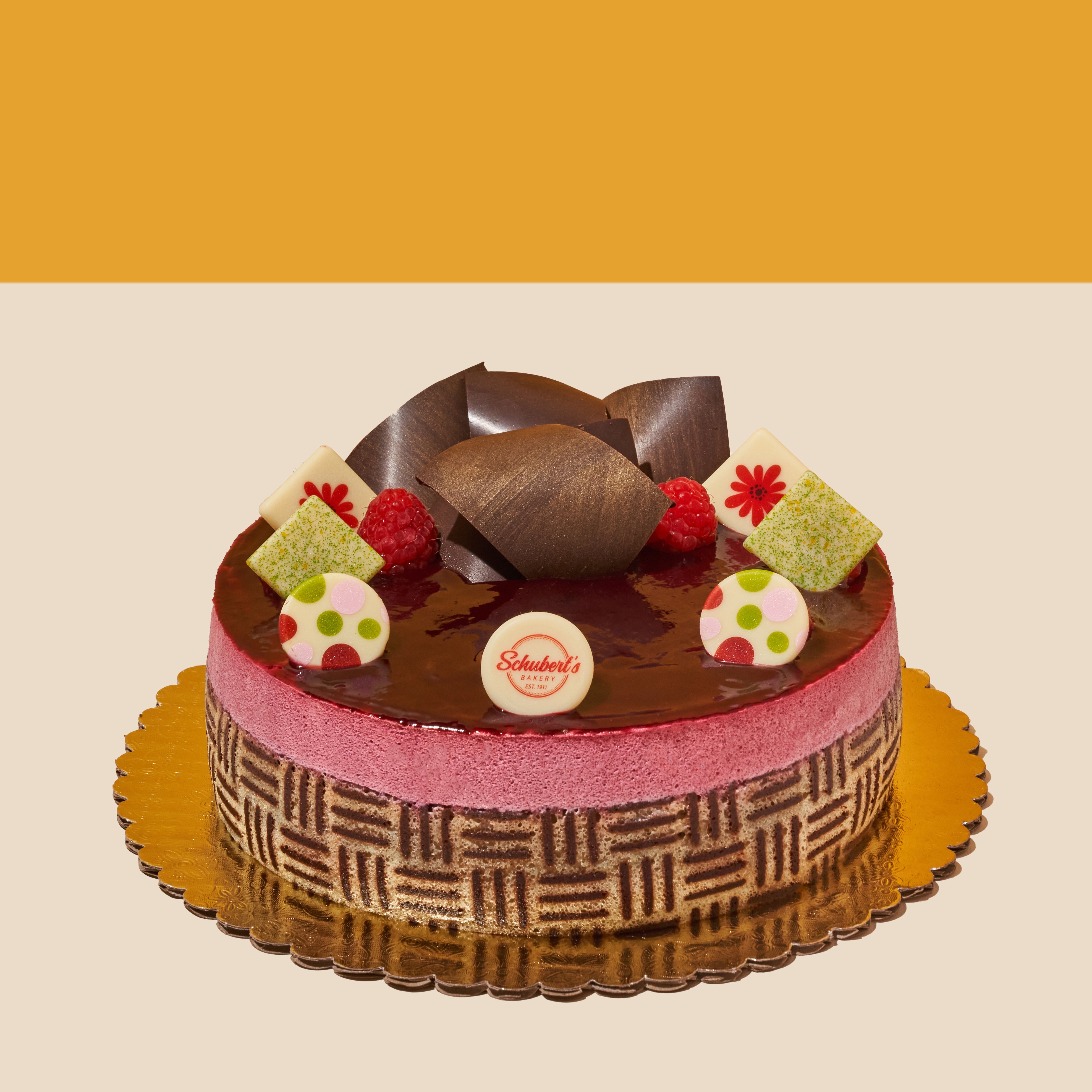 Black Currant Mousse Cake – Schubert's Bakery